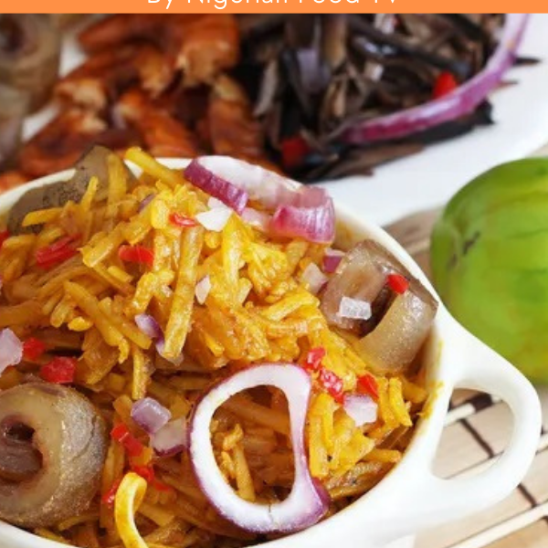 African Salad – Abacha Ncha and Ugba/Ukpaka By Nigerian Food TV ...