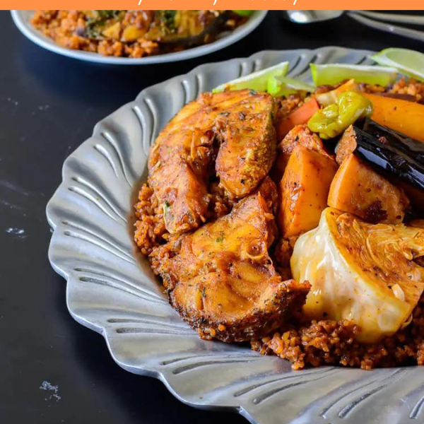 Thieboudienne: Senegalese Jollof Rice and Fish By Yummy Medley ...