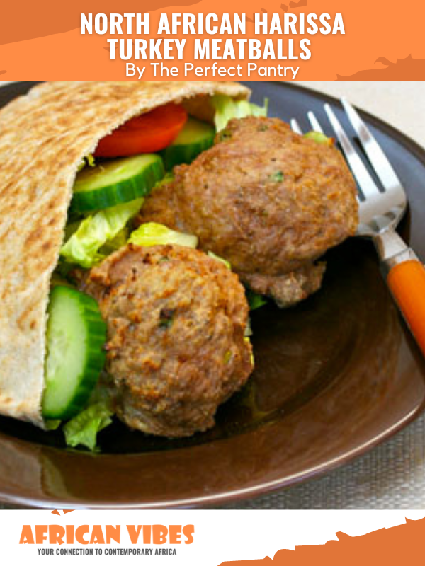 North African Harissa Turkey Meatballs By The Perfect Pantry – African ...