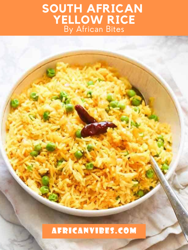South African Yellow Rice By African Bites – African Vibes