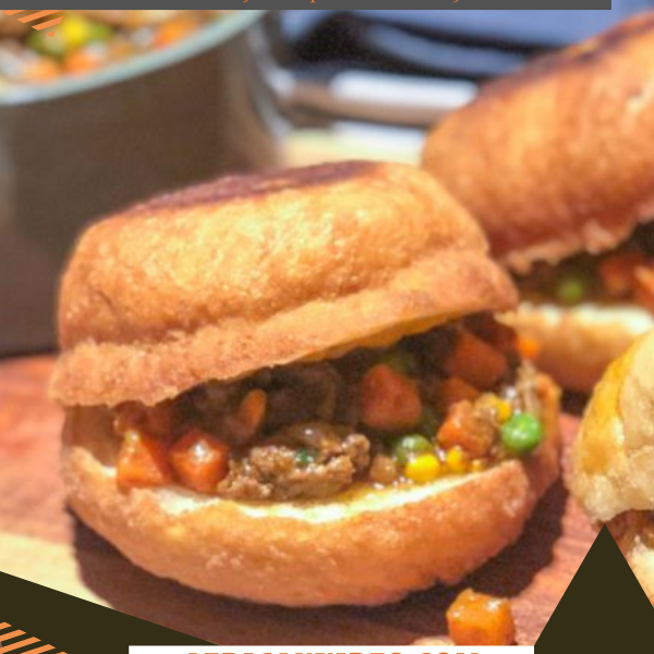 Vetkoek w/ Cape Malay Minced Beef Curry By Bespoke Lifestyle - African ...