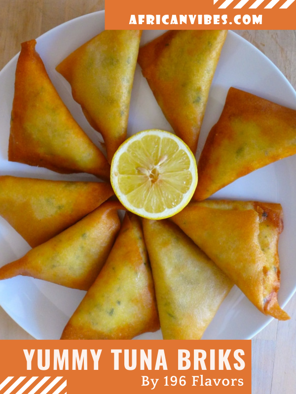 Yummy Tuna Briks By 196 Flavors - African Vibes