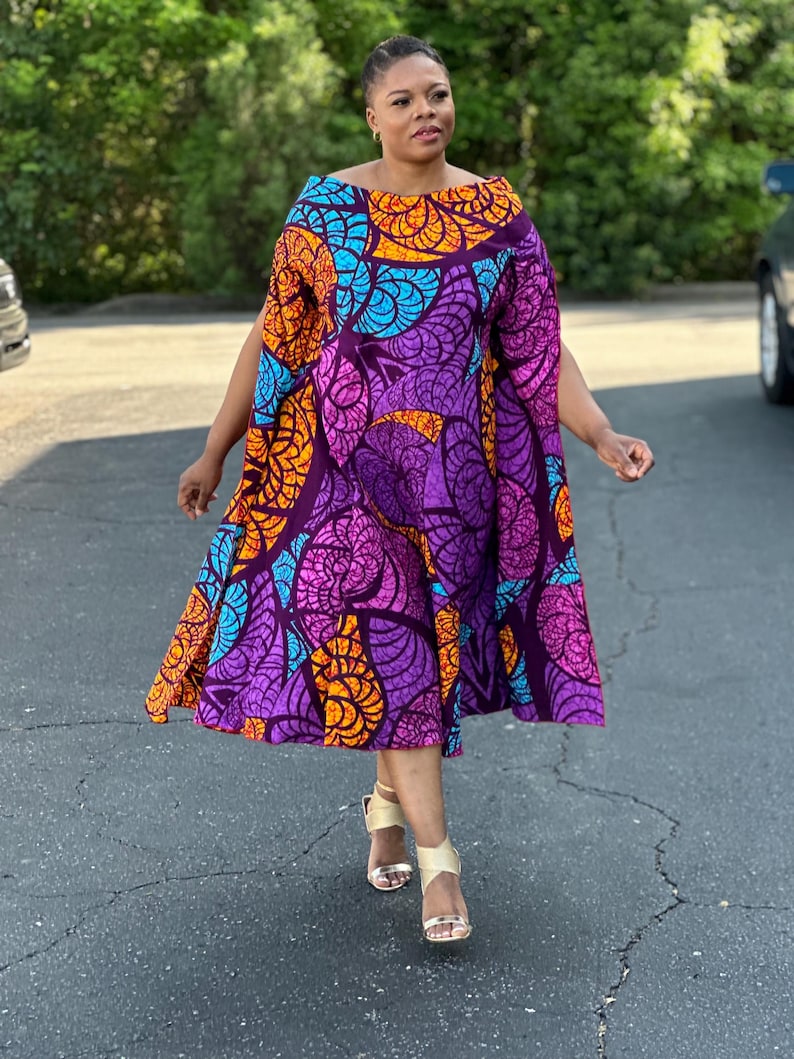 22 African Print Dresses That Will Be Perfect For Church - African Vibes