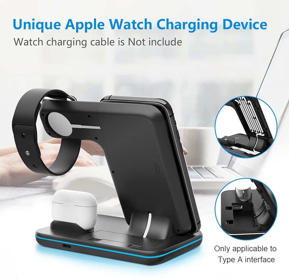3 in 1 WAITIEE Wireless Charger - African Vibes