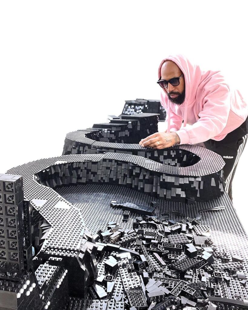 Why Ghanaian Canadian Lego Sculpture Ekow Nimako Uses Black Legos To ...