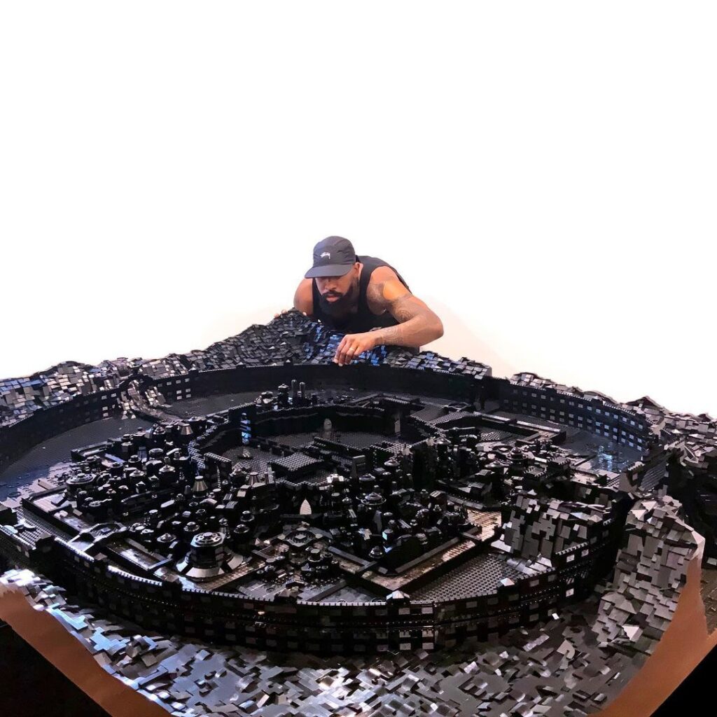 Why Ghanaian Canadian Lego Sculpture Ekow Nimako Uses Black Legos To ...