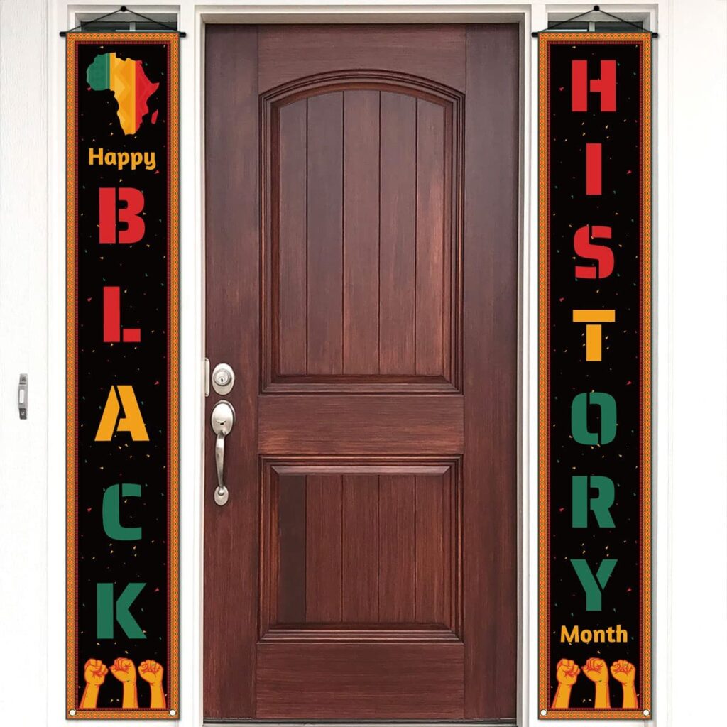 25 Black History Month Door Decorations For Africans To Identify With ...