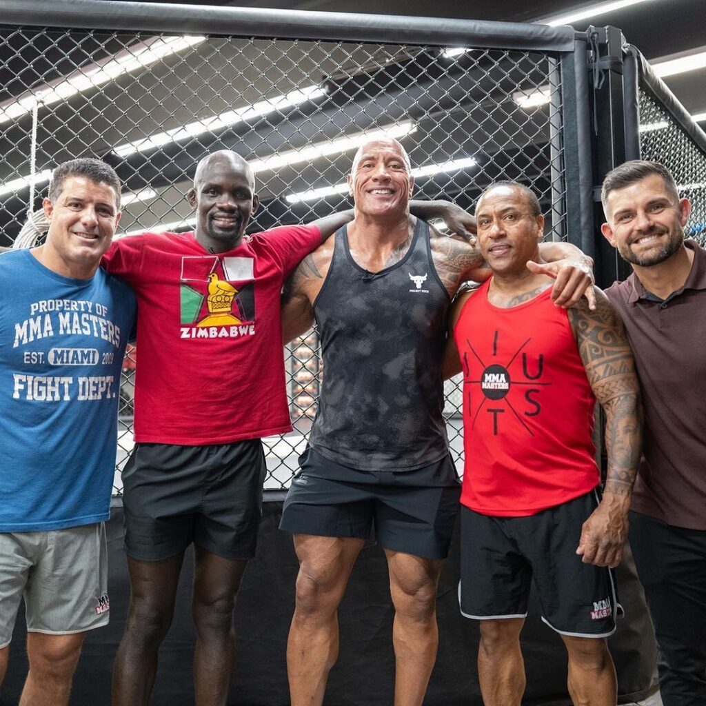 Beyond the Ring: The Rock Gifts a Dream Home to a Zimbabwean UFC Fighter