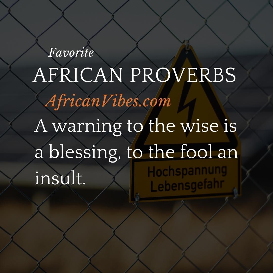African Proverbs - African Vibes
