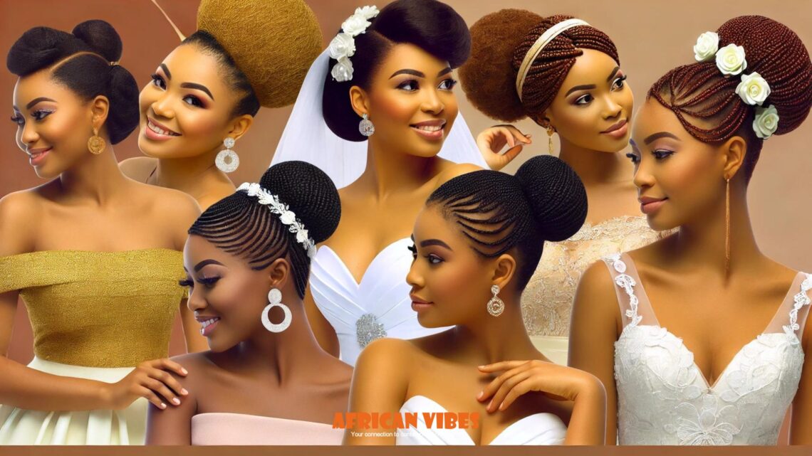 21 Gorgeous African Wedding Hairstyles - African Vibes