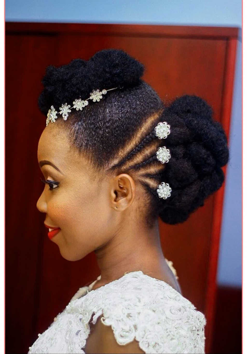 21 Gorgeous African Wedding Hairstyles - African Vibes