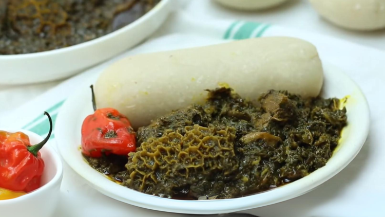 Afang Soup (Spinach And Okazi Leaves) - African Vibes