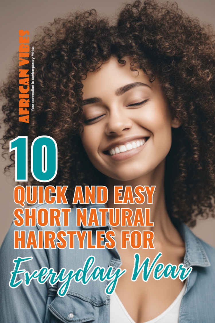10 Quick and Easy Short Natural Hairstyles for Everyday Wear - African ...