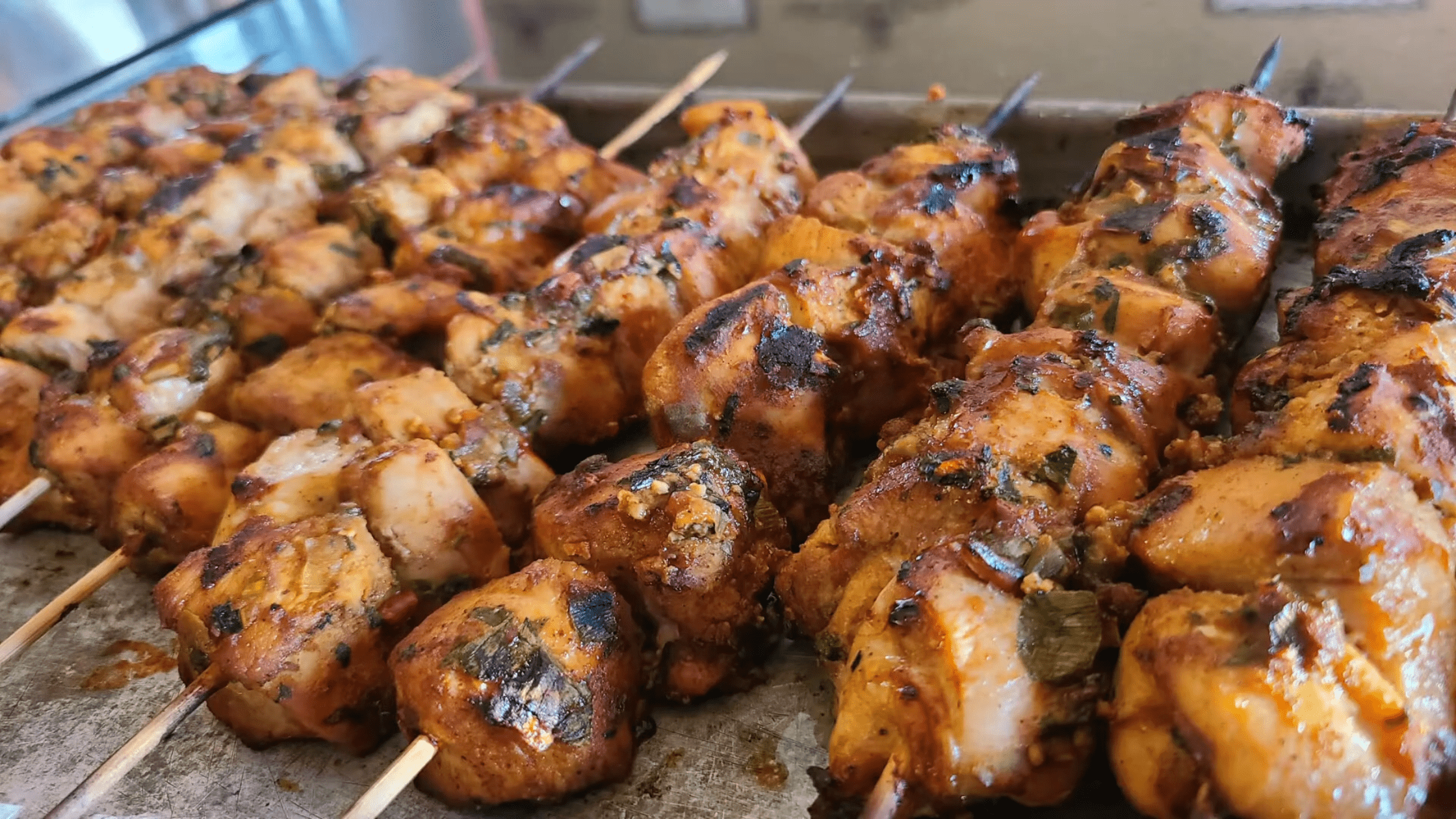 Moroccan Chicken Skewers - African Vibes