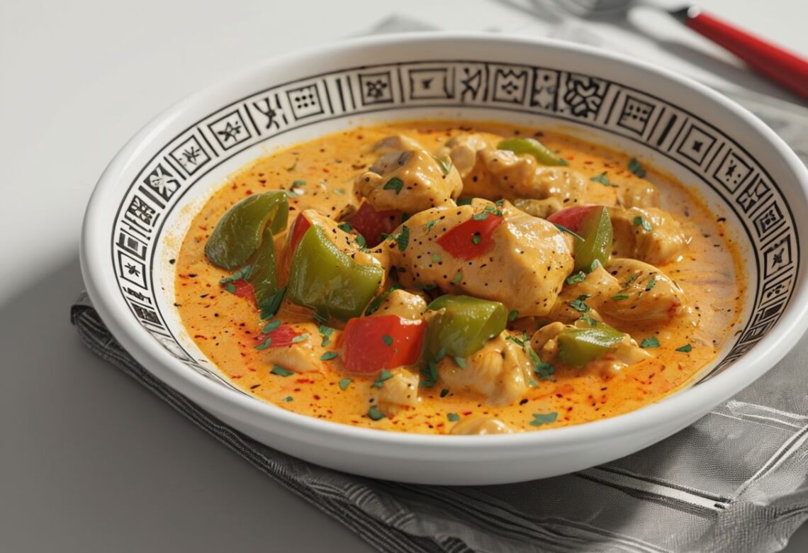 West African chicken mafé (chicken stew in peanut sauce) - African Vibes