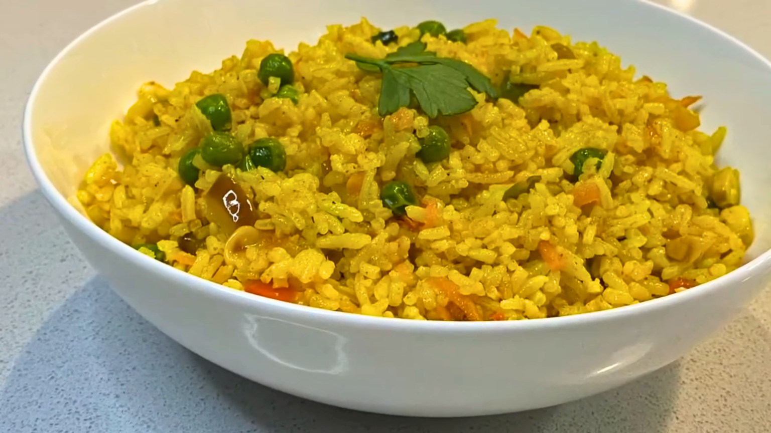 Turmeric Fried Rice (Vegan) Recipe - African Vibes