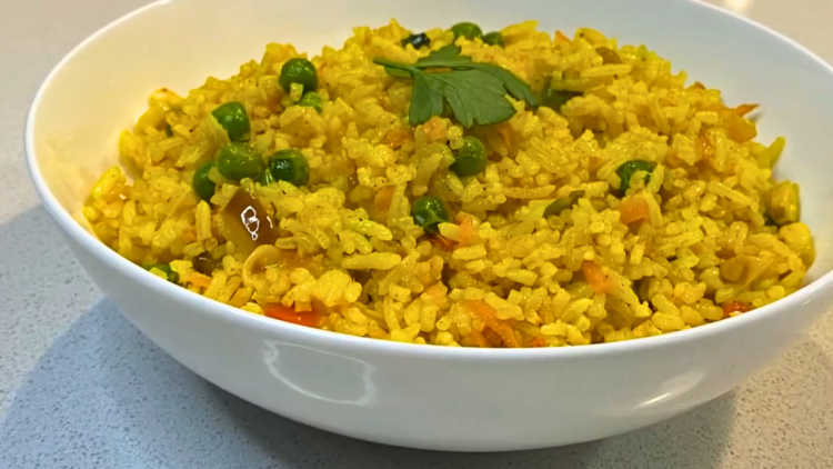 Turmeric Fried Rice (Vegan) Recipe - African Vibes