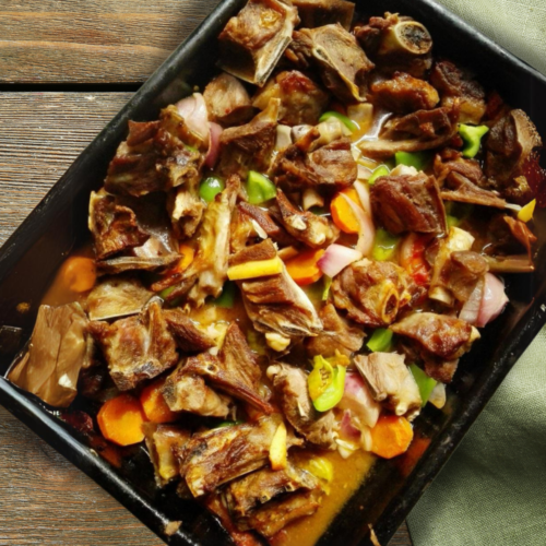 Oven Grilled Goat Meat- Simple Recipe - African Vibes