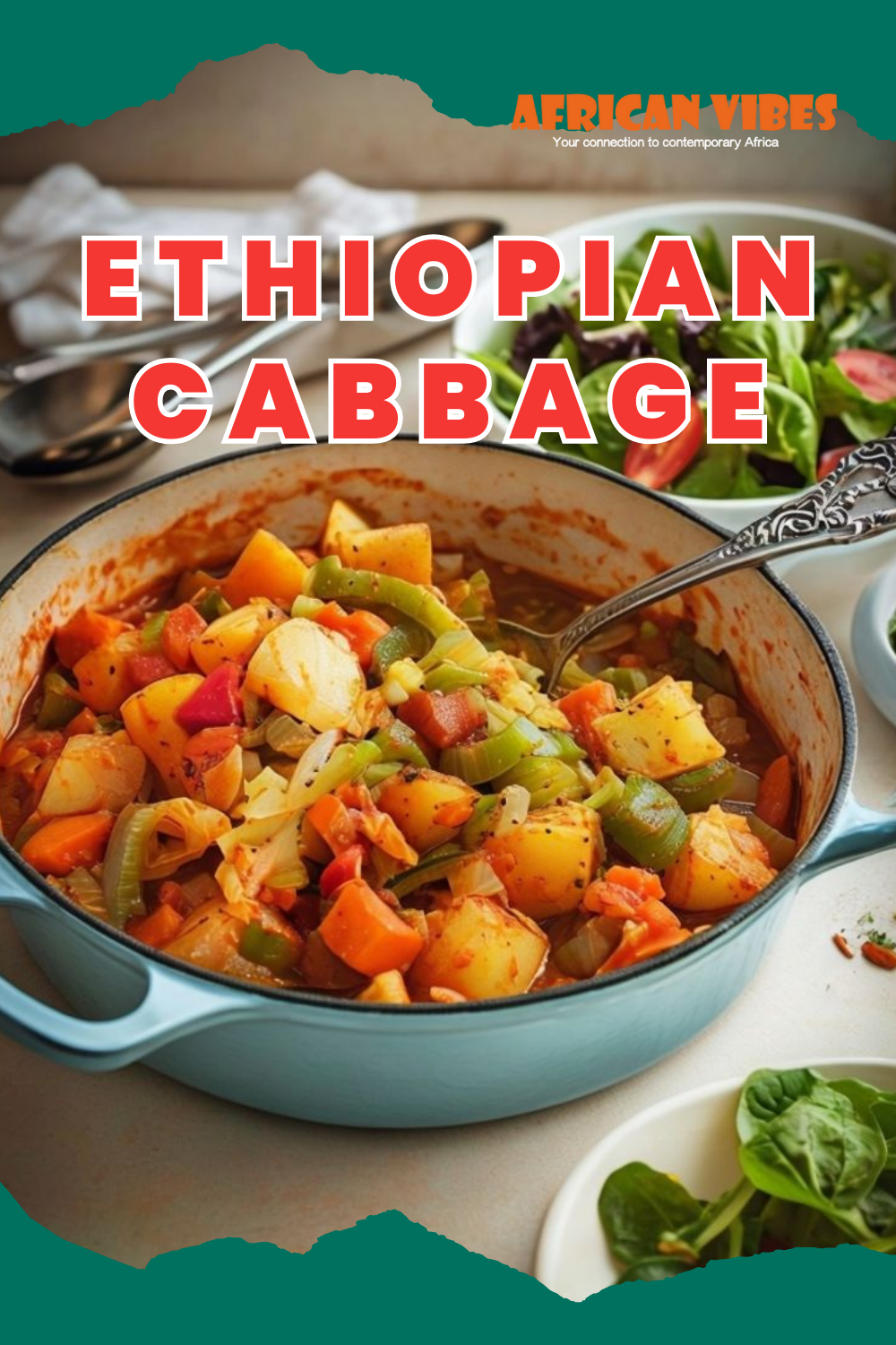 Ethiopian Cabbage - African Vibes