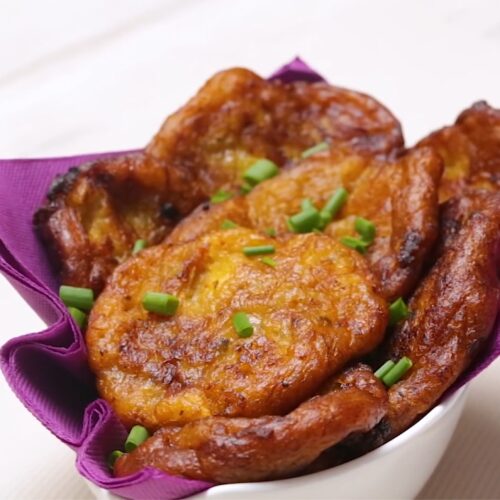 Tatale (Spiced Fried Mashed Plantain) - African Vibes