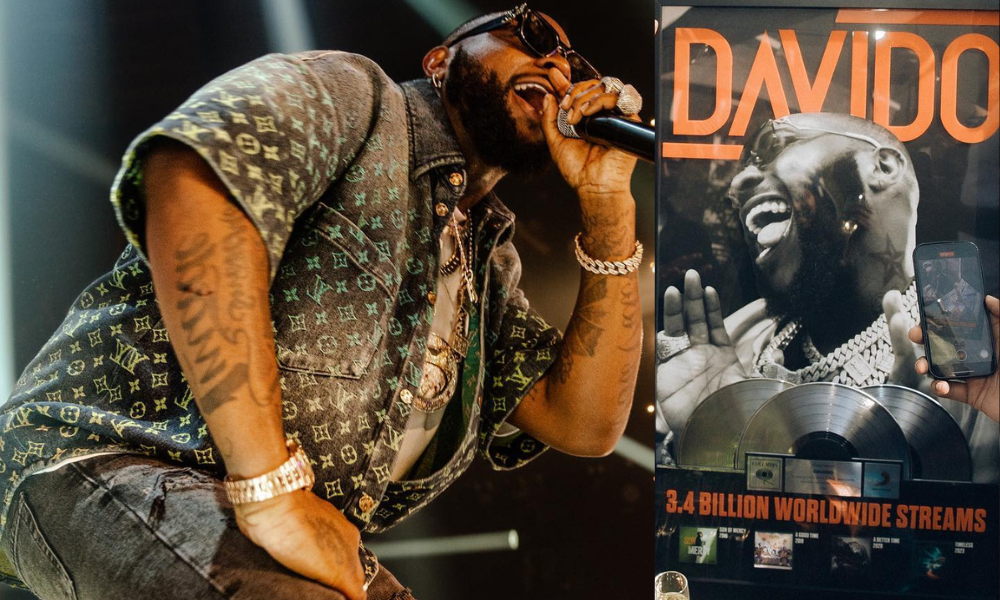 What are Davido's most streamed songs in 2025? - African Vibes