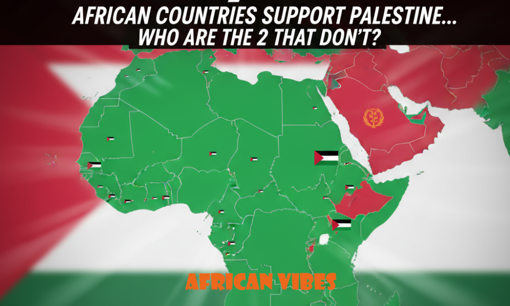 African Countries That Don't Recognize the State of Palestine