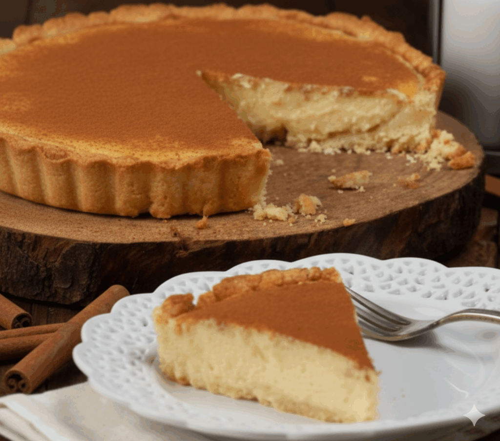 South African Melktert (Milk Tart) - African Vibes