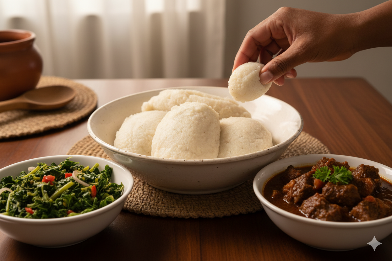 Zambian Food Nshima - African Vibes