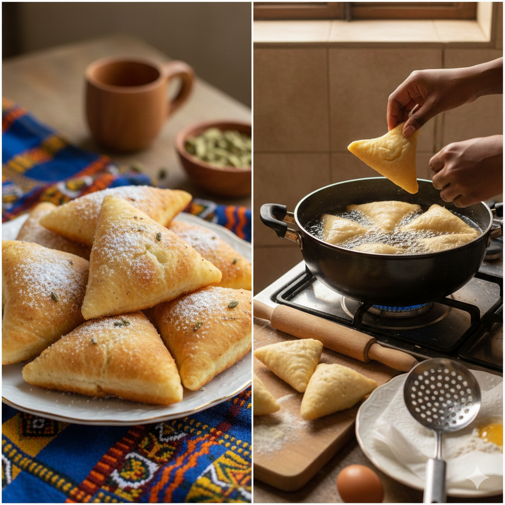 Mandazi - East African Doughnuts - African Vibes